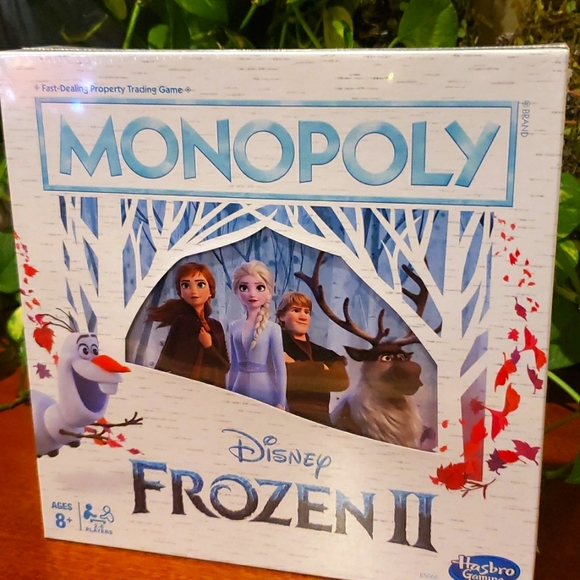 Hasbro | Toys | Disney Monopoly Frozen 2 Hasbro Game New Sealed Gift ...